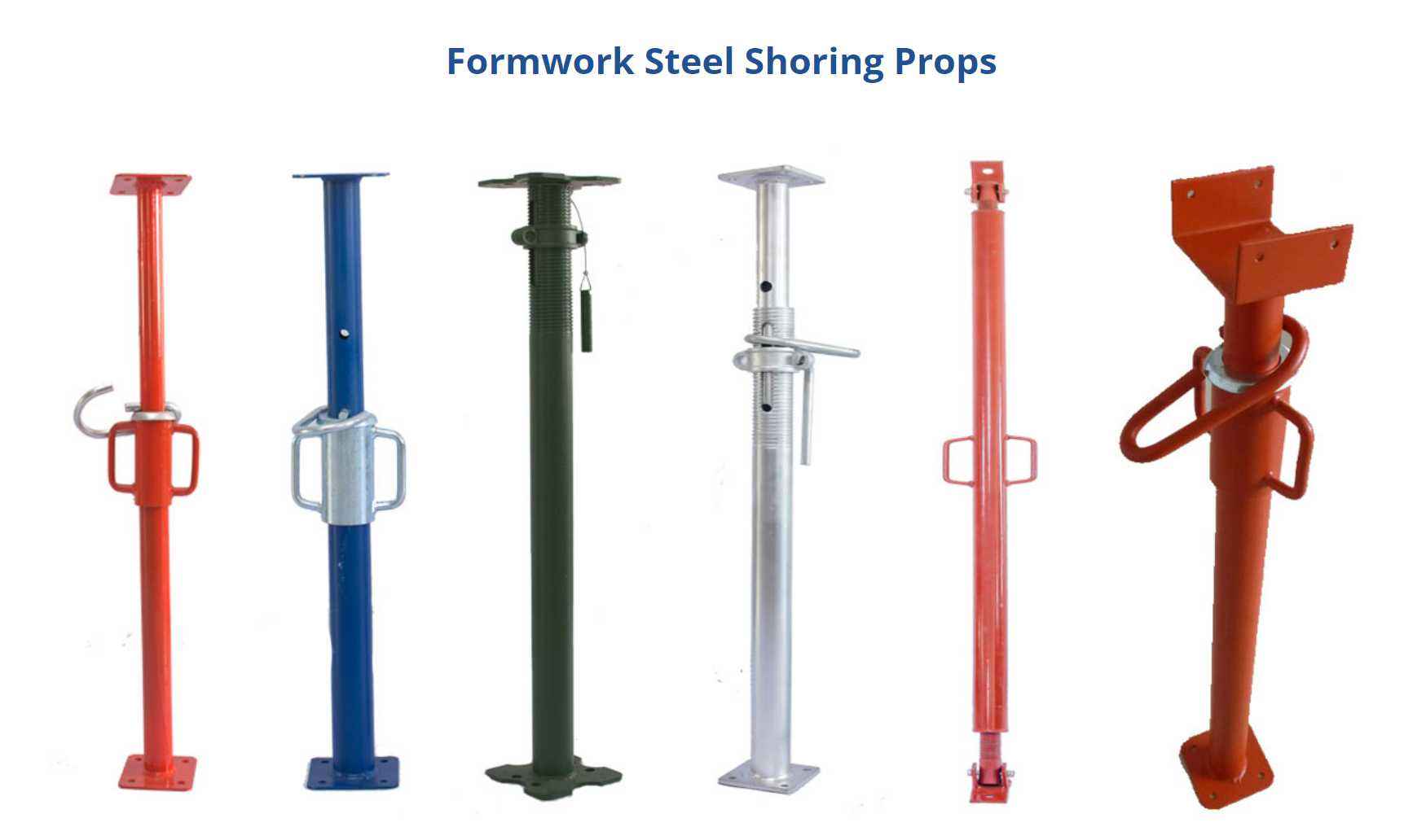 ADJUSTABLE STEEL PROP - POWER COATED